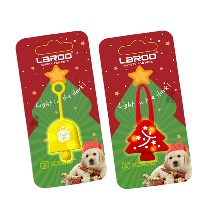 LaRoo萊諾 聖誕節限定 聖誕樹 / 聖誕鈴噹 發光吊墜 - 艾爾發寵物 Alphapetstw